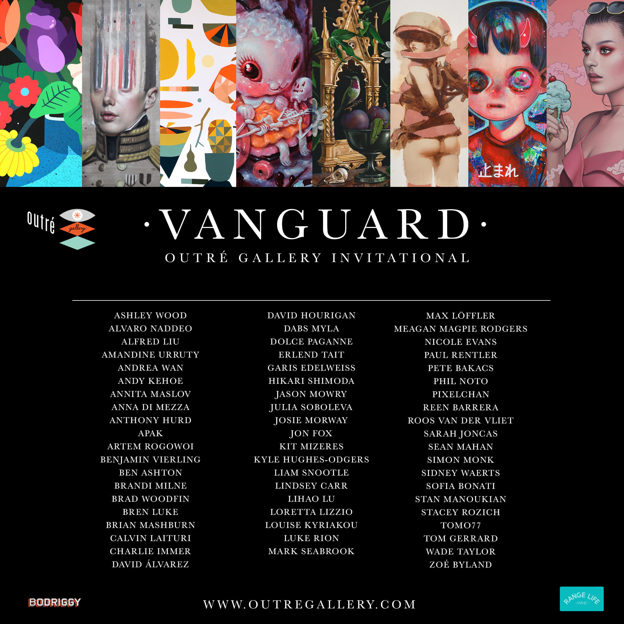 Vanguard Group Show - Outré Gallery, Melbourne - Amandine Urruty